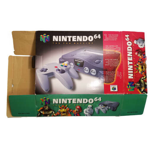 Original Nintendo N64 Empty System Box For Sale | DKOldies