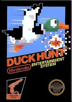 Duck Hunt Nintendo NES Original Game Cart with Famicom Converter