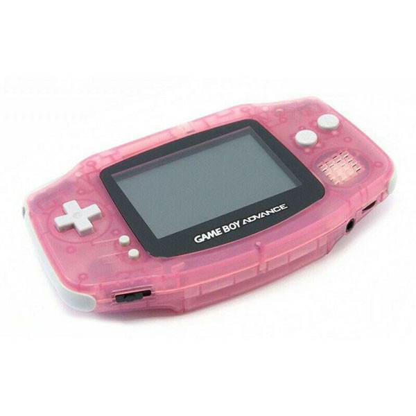 Game Boy Advance System Clear Pink Complete in Box For Sale | DKOldies