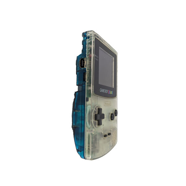 GameBoy Color System Clear on Clear Blue For Sale Nintendo | DKOldies