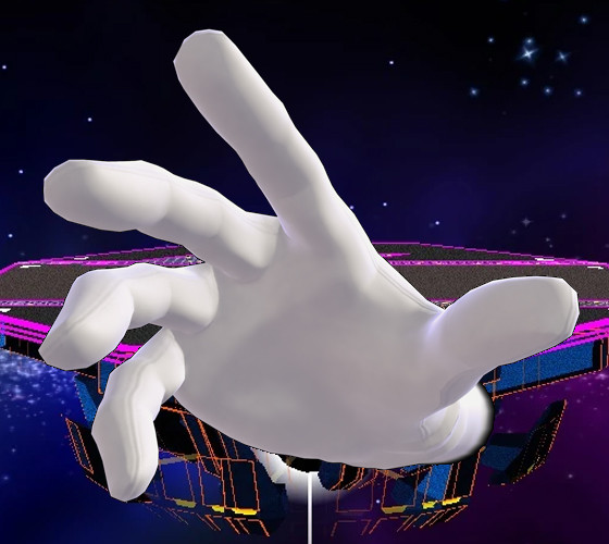 How to play as the Master Hand is Smash Bros Melee - DKOldies: Retro ...