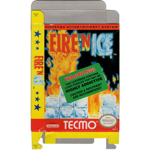 Nintendo NES Box for FireN Ice For Sale | DKOldies