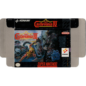 Super Castlevania IV Super Nintendo SNES Box For Sale | DKOldies