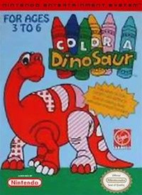 Color A Dinosaur Nintendo NES Original Game For Sale | DKOldies