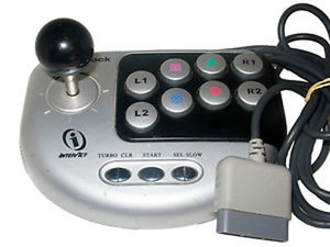 New Pro Shock Mini Arcade Stick Controller PS1 For Sale | DKOldies