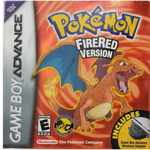 Complete Pokemon Fire Red Deluxe GameBoy Advance Game For Sale | DKOldies