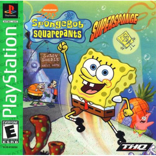Sponge Bob Square Pants Super Sponge PS1 Game For Sale | DKOldies