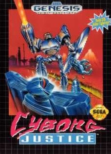 Cyborg Justice Genesis Complete Game For Sale | DKOldies