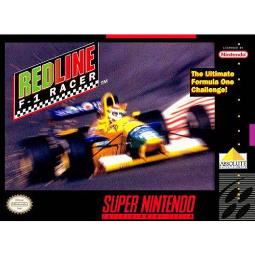 Redline: F1 Racer Super Nintendo SNES Game For Sale | DKOldies