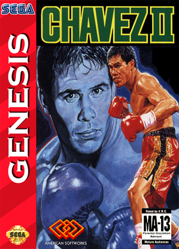 Chavez Boxing II Sega Genesis Game Cartridge For Sale | DKOldies