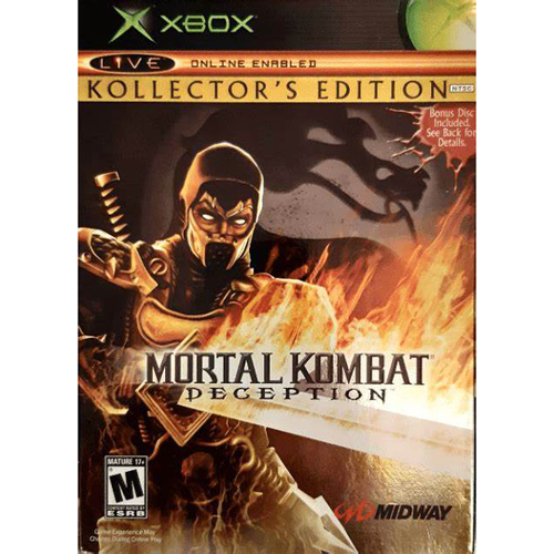 Mortal Kombat Deception Kollector's Edition Scorpion Xbox Game For Sale ...
