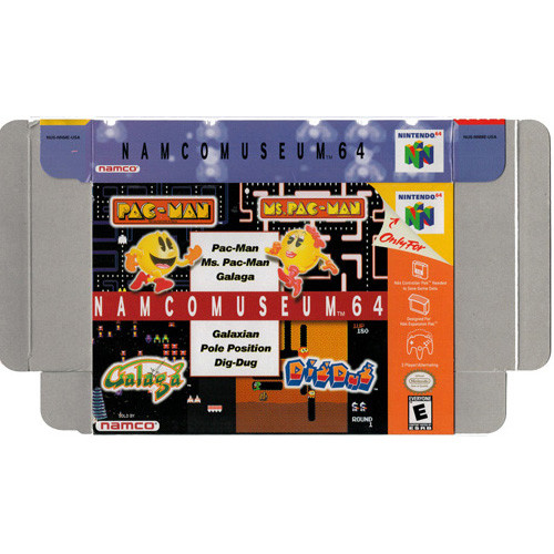 Namco Museum 64 Nintendo 64 N64 Box For Sale | DKOldies