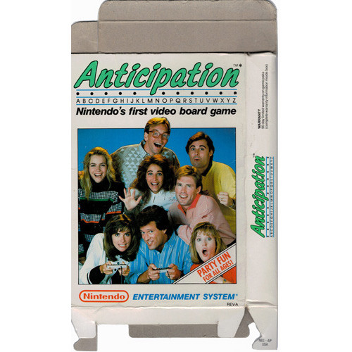 Nintendo NES Box for Anticipation Classic Game For Sale | DKOldies