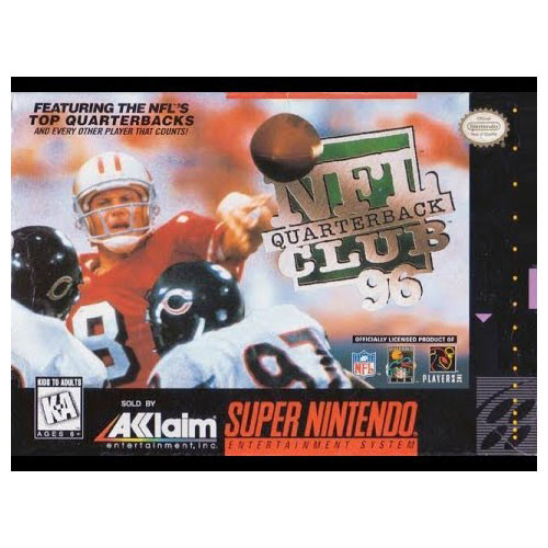 NFL Quarterback Club 96 Complete SNES Game For Sale | DKOldies