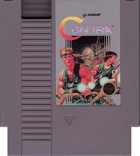 Contra Nintendo NES Original Game For Sale | DKOldies