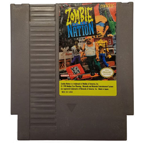 Zombie Nation Nintendo NES Original Game For Sale | DKOldies