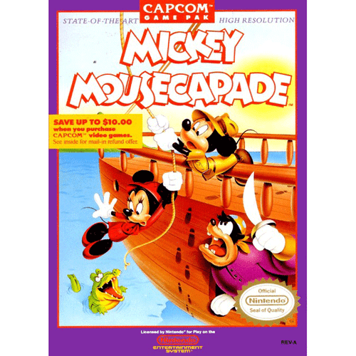 Mickey Mousecapade, Disney's Nintendo NES Original Game
