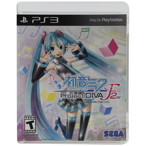 Hatsune Miku Project DIVA F 2nd PS3 Game For Sale | DKOldies