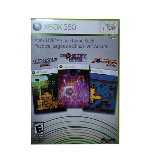 Xbox Live Arcade Game Pack Xbox 360 Game For Sale | DKOldies