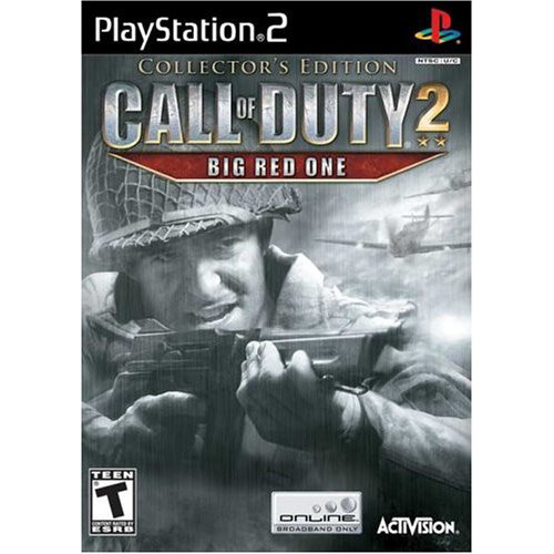 Call of Duty 2 Big Red One Collector's Edition PS2 Game Playstation 2 ...