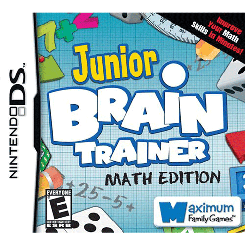Junior Brain Trainer Math Edition Nintendo DS Game For Sale | DKOldies