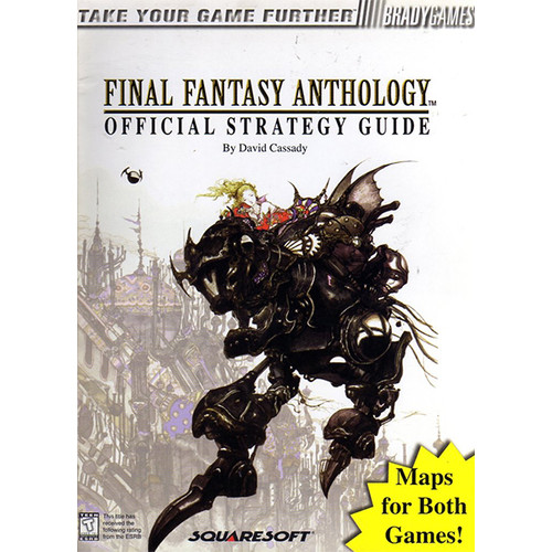 Final Fantasy Anthology - Brady Games Official Strategy Guide For Sale ...