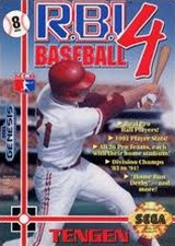 R B I Baseball 4 Genesis Complete Game For Sale | DKOldies