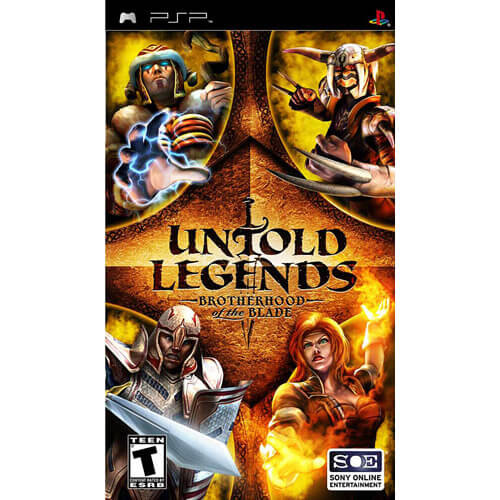 Untold Legends The Warrior's Code PSP Game For Sale | DKOldies