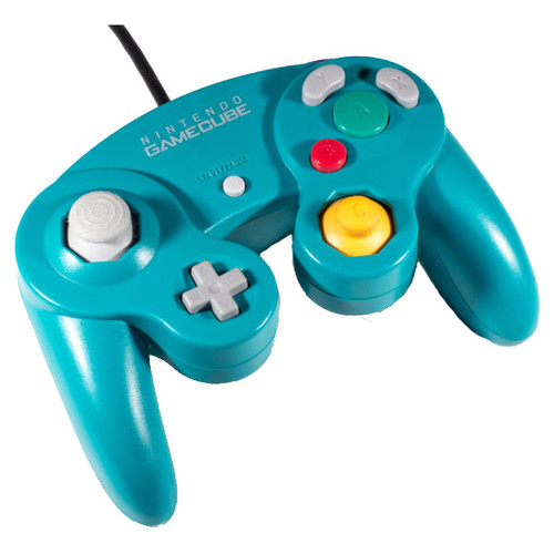 Controller Nintendo GameCube Original Indigo/Clear For Sale | DKOldies