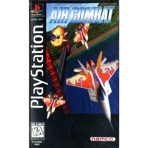 Air Combat PS1 Long Box Game For Sale | DKOldies