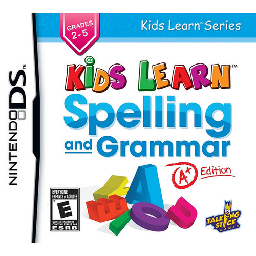 Kids Learn Spelling and Grammar Nintendo DS Game For Sale | DKOldies