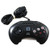 High Frequency 6 Button Black Controller Genesis For Sale | DKOldies