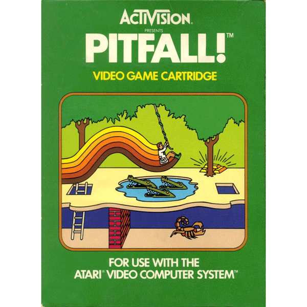 Pitfall! Atari 2600 game For Sale | DKOldies