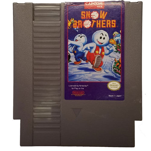 Snow Brothers Nintendo NES Original Game For Sale | DKOldies