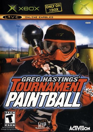 Greg Hastings Tournament Paintball Maxd Nintendo GameBoy Advance GBA