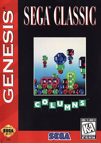 Complete Columns Sega Classic Cover Genesis For Sale | DKOldies
