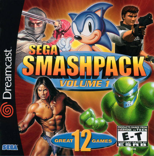 Sega Smashpack Vol 1 Dreamcast Game For Sale | DKOldies