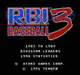R.B.I. Baseball 3 Nintendo NES Original Game For Sale | DKOldies