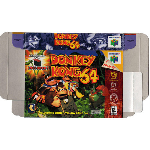 Donkey Kong 64 Nintendo 64 N64 Box For Sale | DKOldies