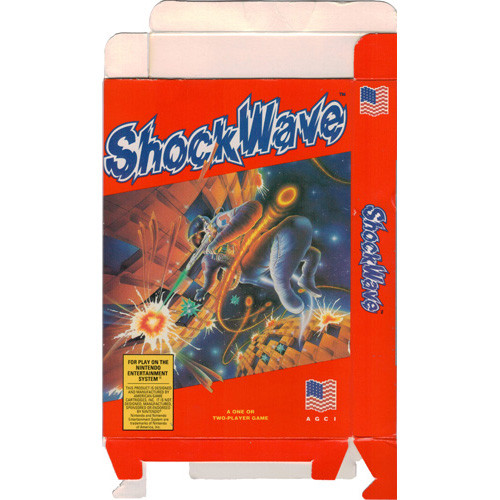 Nintendo NES Box for Shock Wave Shockwave For Sale | DKOldies
