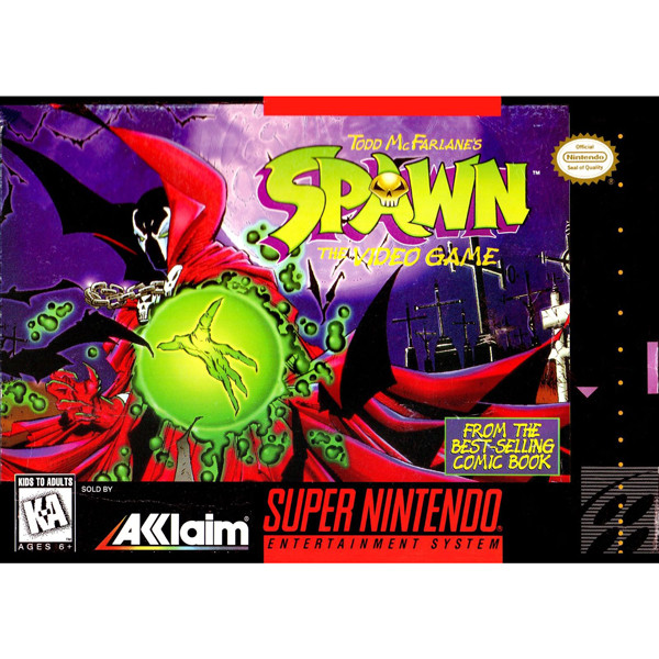 Spawn Complete SNES Game For Sale | DKOldies