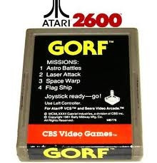 Complete Gorf Atari 2600 Game For Sale | DKOldies