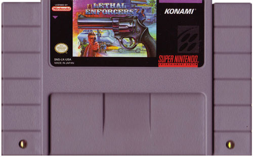 Lethal Enforcers Super Nintendo SNES Game For Sale | DKOldies