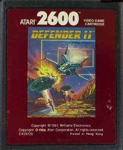 Defender II Red Label Atari 2600 Game For Sale | DKOldies
