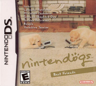 Complete Nintendo DS Teal Nintendogs Best Friends Version For Sale