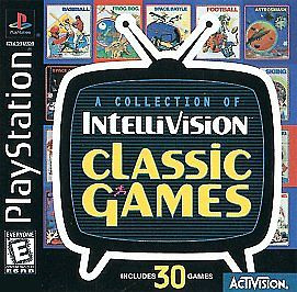 Classic Games From the IntellivisionPS1 Game For Sale | DKOldies