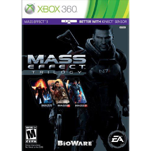 Mass Effect Trilogy Xbox 360 Video For Sale | DKOldies