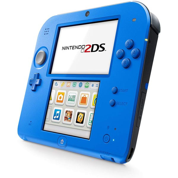 Nintendo 2DS Blue Handheld System w/ Charger For Sale | DKOldies
