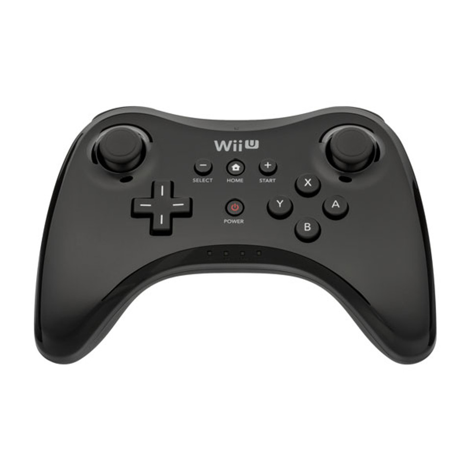 Original Black Classic Pro Controller Wii For Sale | DKOldies