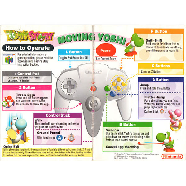 attack button mario 64